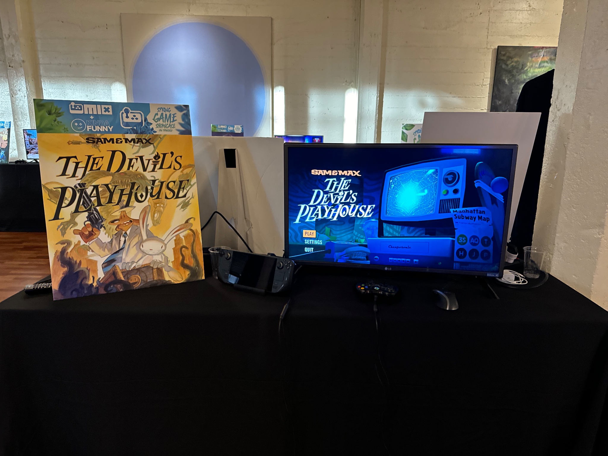 The Devil's Playhouse remaster gets GDC outing - Sam & Max